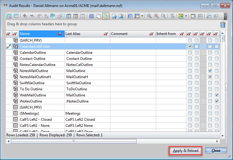 Apply Edits and Reload Properties