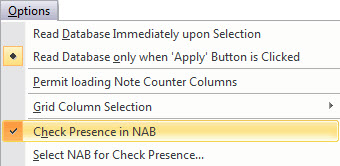 NAB presence checker