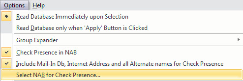 NAB presence checker