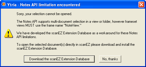 scanEZ extension database