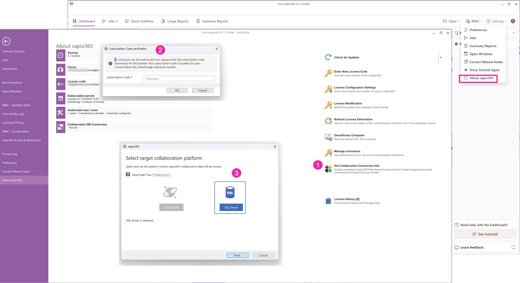 MS SQL Server - Connect sapio365 to your Microsoft SQL server