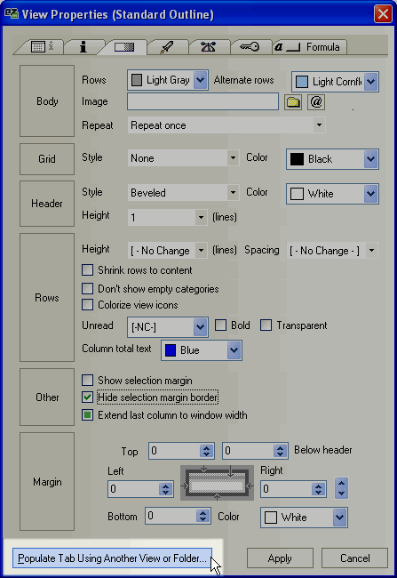 Using Existing Views as Templates