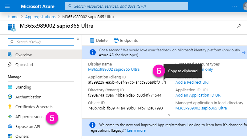 Elevate your privileges with a registered application