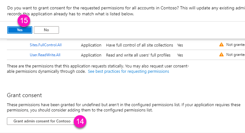 Elevate your privileges with a registered application